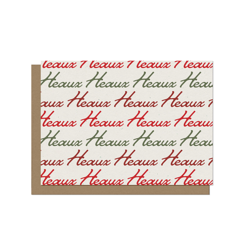 Heaux Heaux Heaux Christmas Card – The Collective Shop