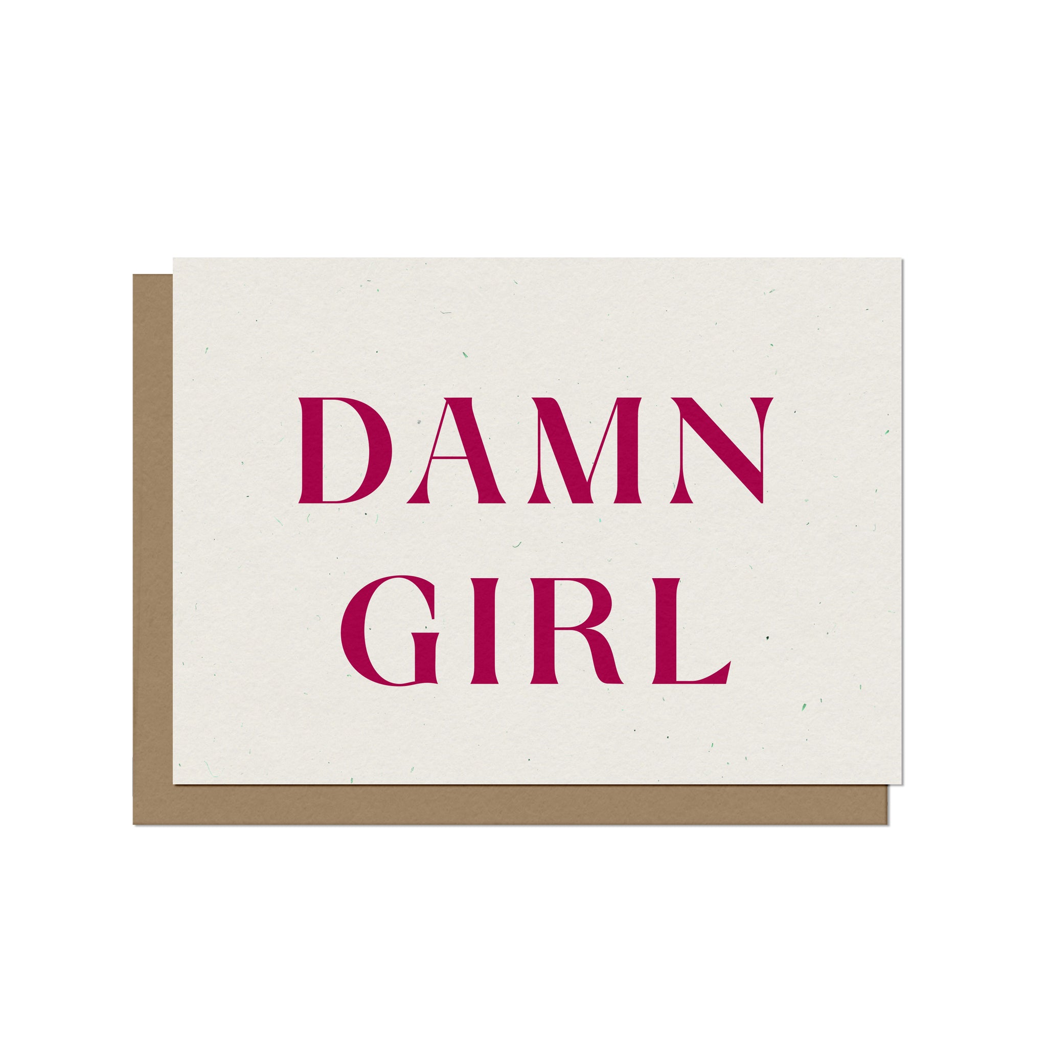 Damn Girl Birthday Card – The Collective Shop