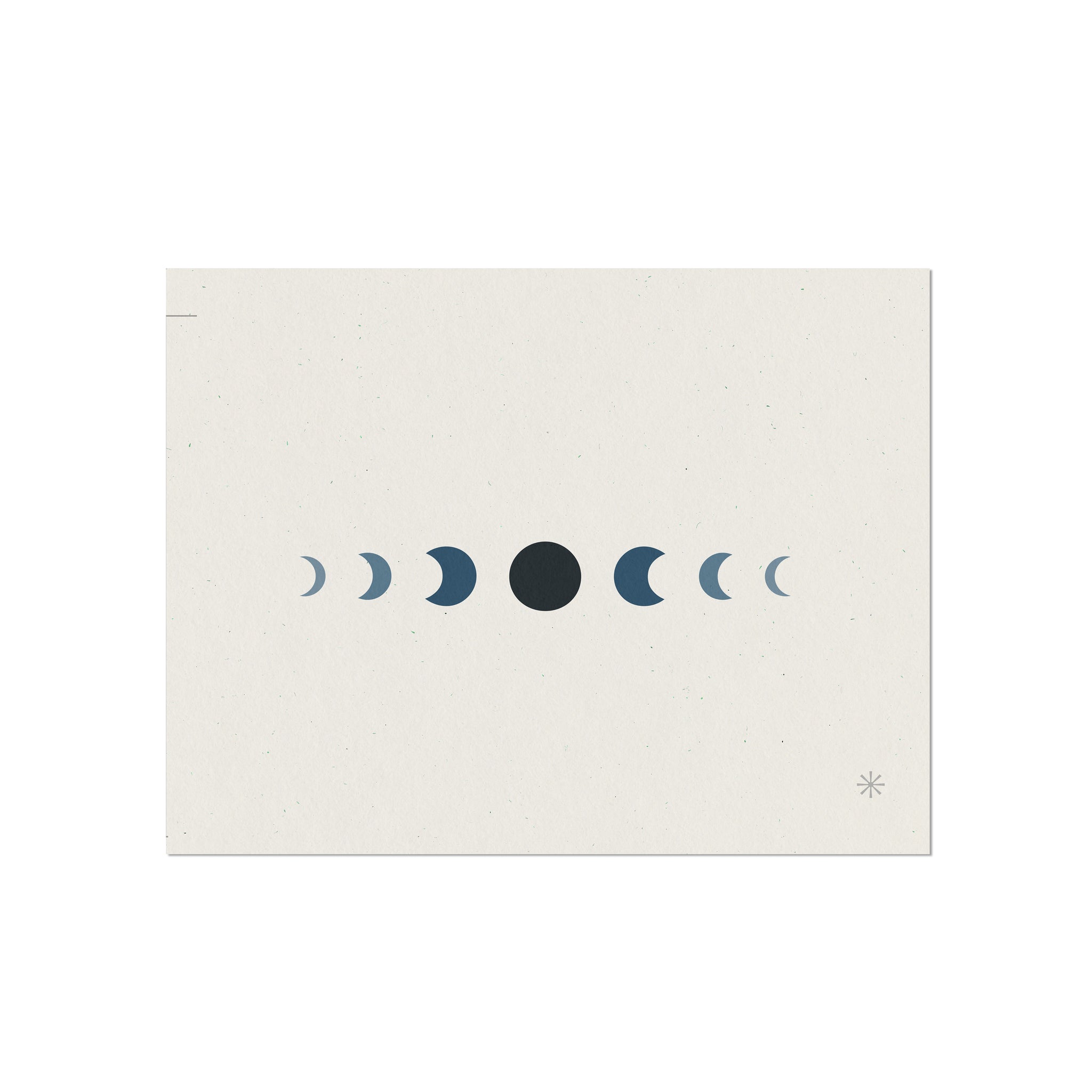 Modern Moon Phases Art Print – The Collective Shop